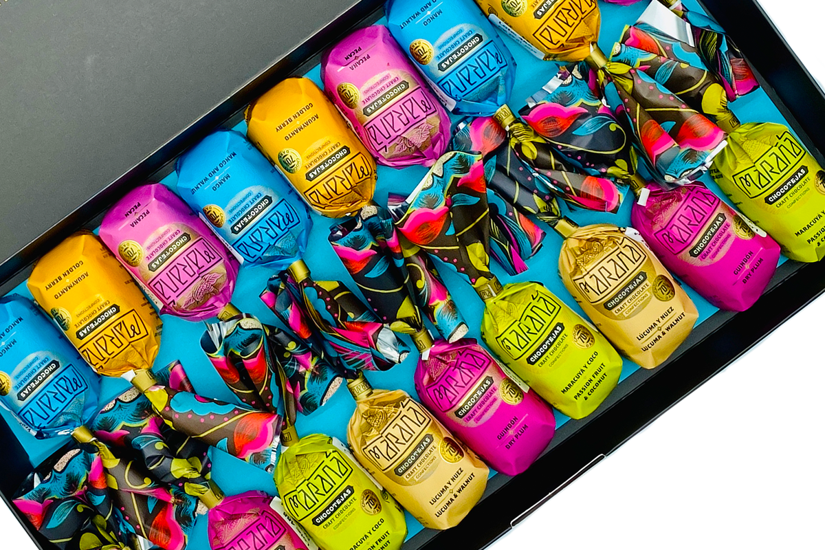 Chocotejas Caja X 18 Unid Surtida Maraná Chocolates